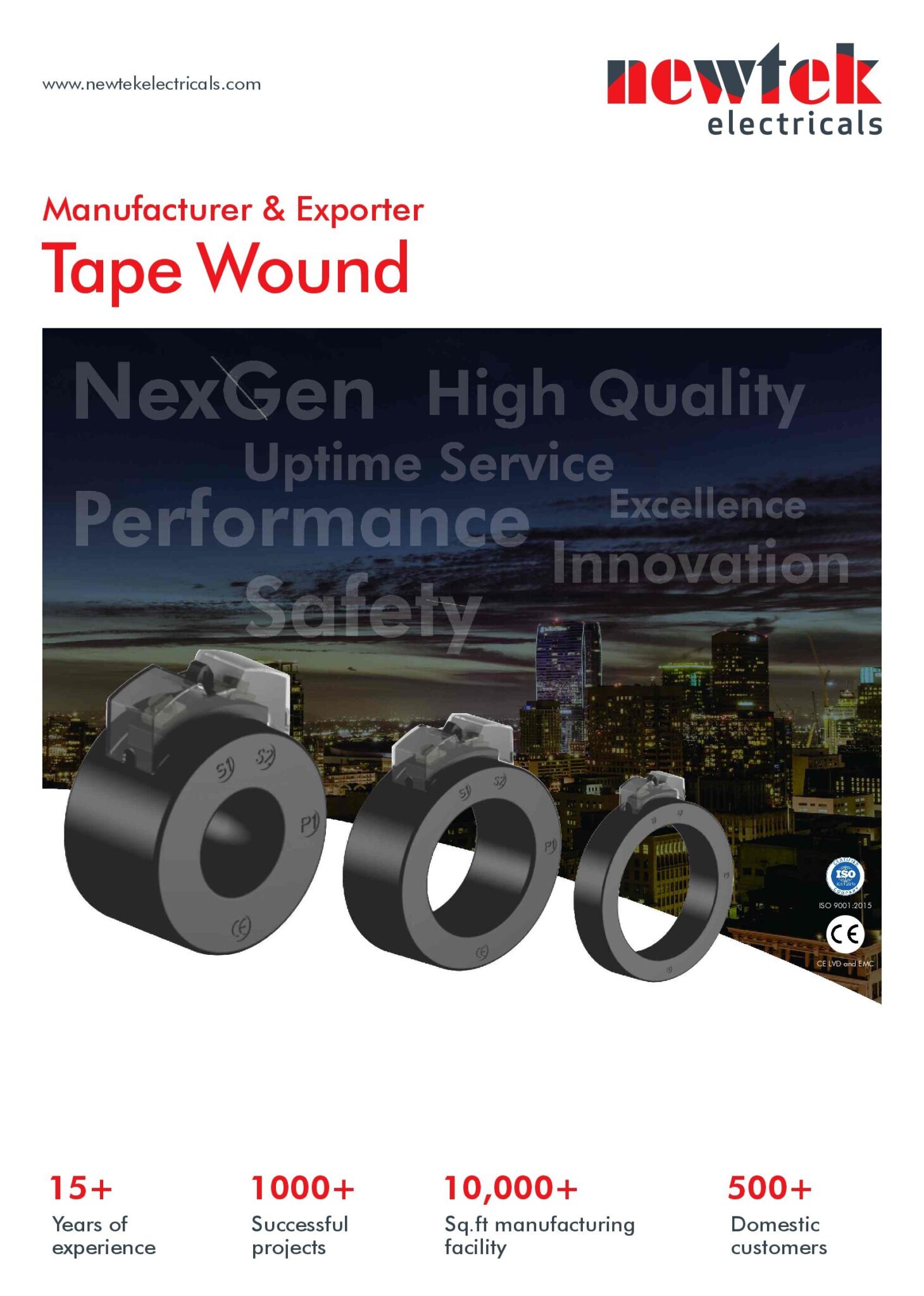 Download Nylon Casing CTs, Resin Cast CTs, MFM Catalogues